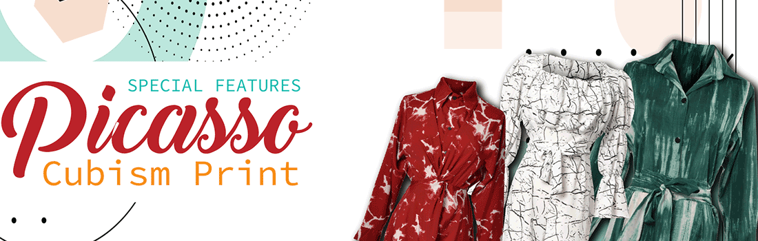 Picasso Cubism Print Outfits | KWC Fashion Wholesale