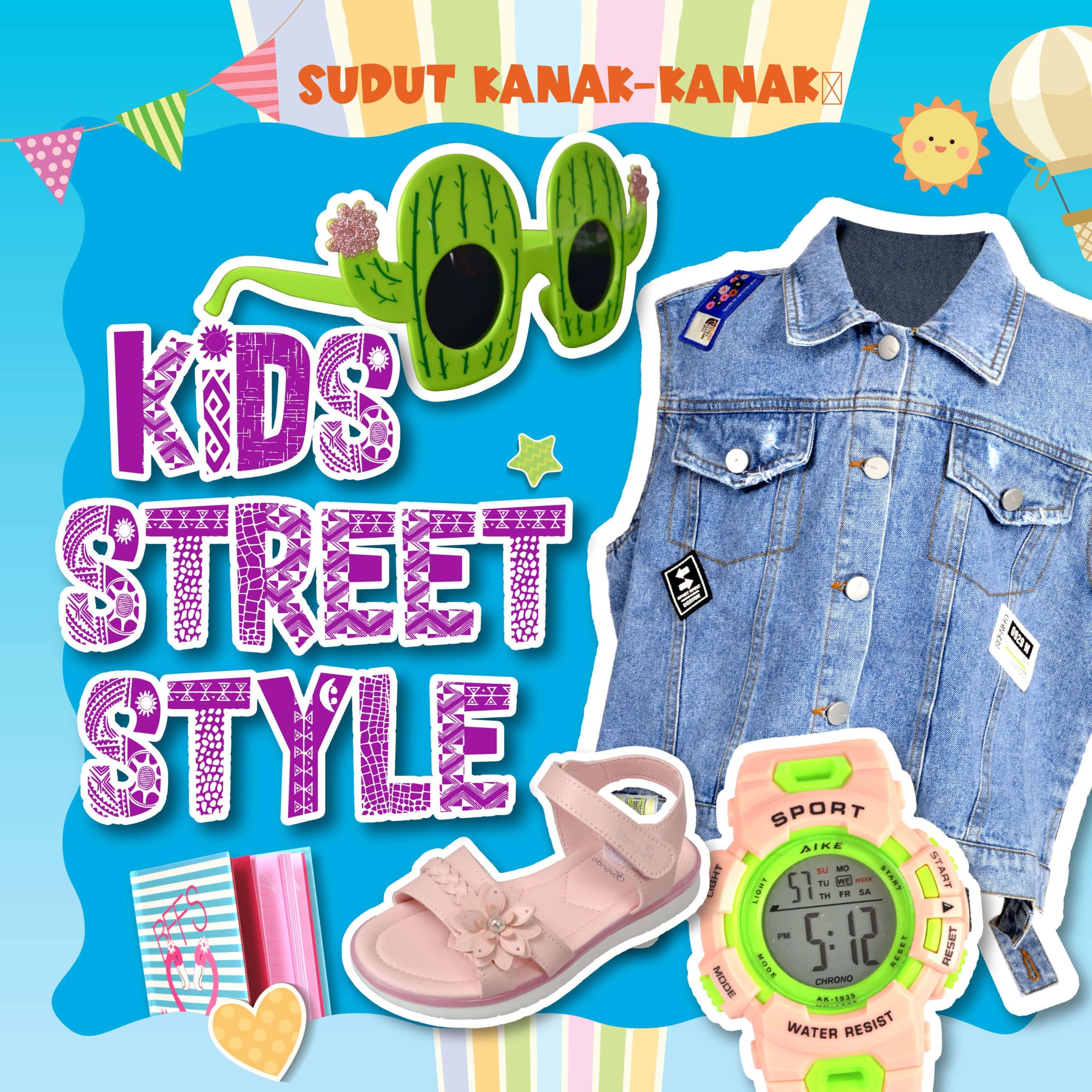 GAYA SANTAI SI COMEL | KWC Fashion Wholesale