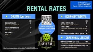 Pickleball Stadium - Largest Indoor Pickleball Court in Kuala Lumpur ...